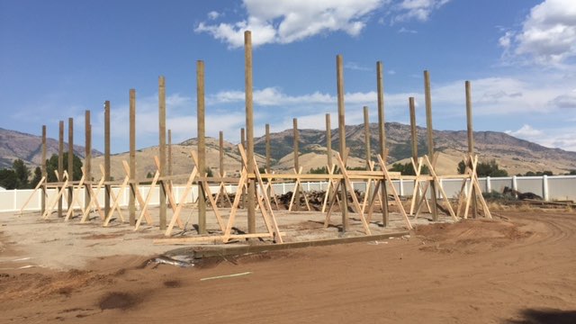 When to Pour Concrete Floor in a Pole Barn - Beehive Buildings