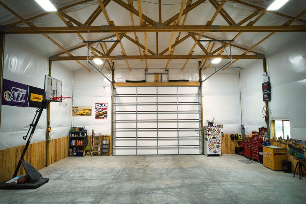 Concrete vs. No Concrete Pole Barn Floors - Beehive Buildings